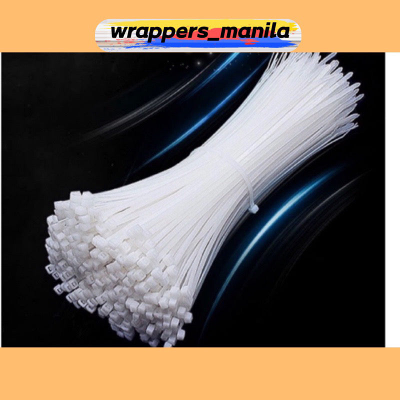 Self Locking Plastic Nylon Cable Tie Zip Wire Set 100pcs – wrappers_manila