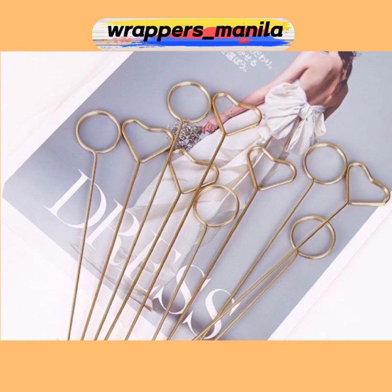 10in1 Flower Bouquet Metal Card Holder – wrappers_manila